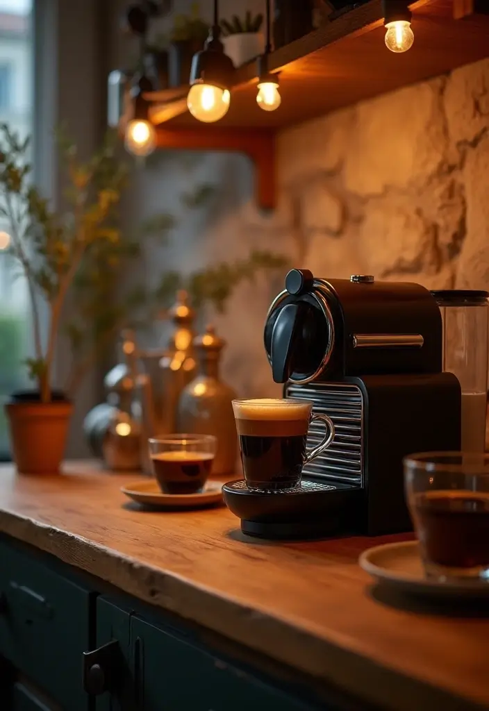 30 Nespresso Coffee Bar Setups That Look Modern - Brewnora